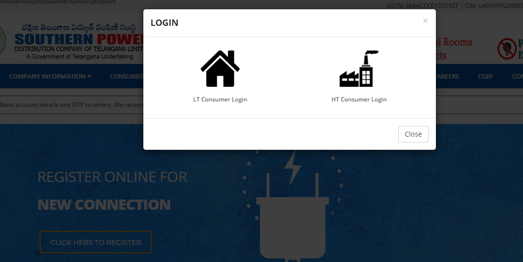TSSPDCL Bills & Services: A Complete step by step Guide 2024