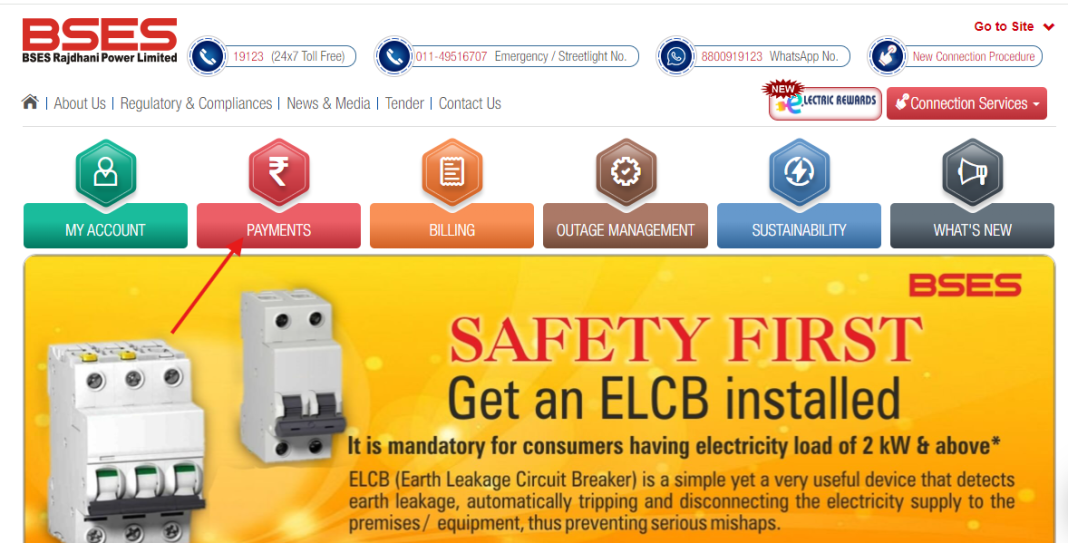 Delhi BSES Electricity Bill payment : TPDDL & BSES (2024)