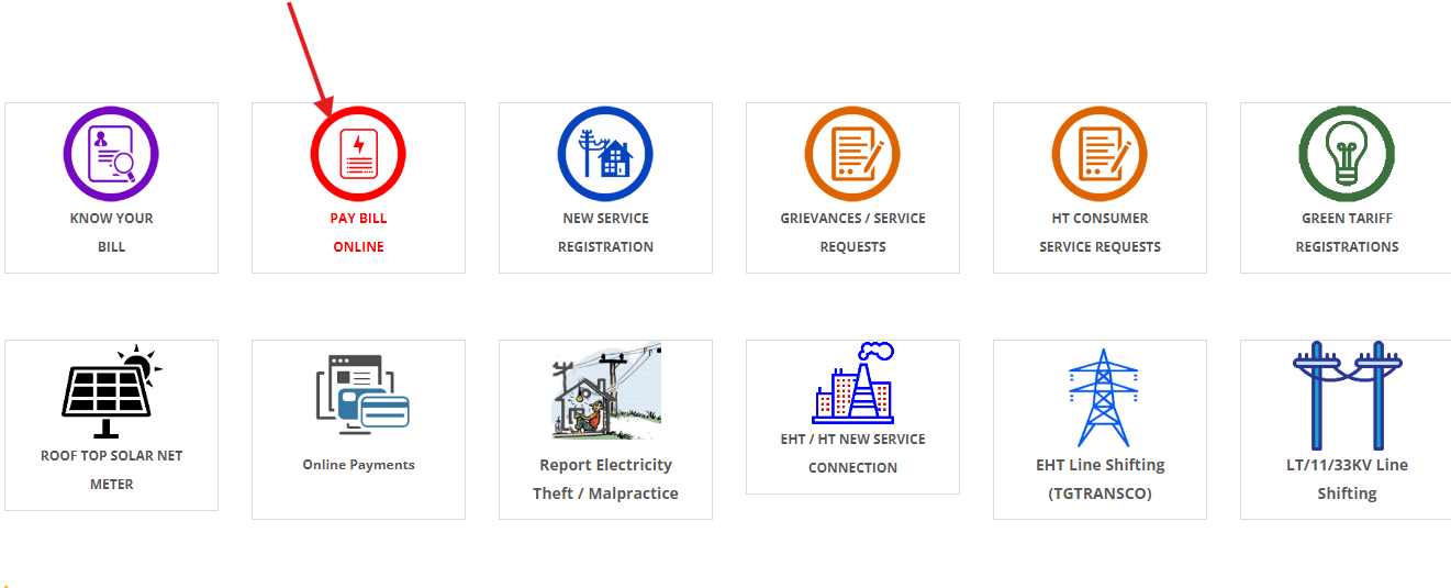 TSSPDCL Bills & Services: A Complete step by step Guide 2024