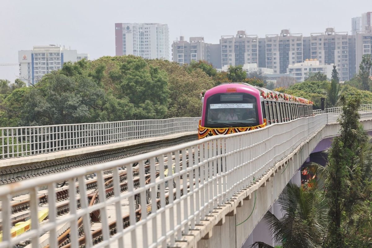 Whitefield to Challaghatta: Purple Line Metro Bangalore Route